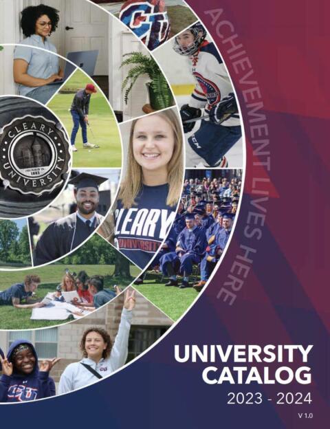 University Catalog - Undergraduate and Graduate - Cleary University