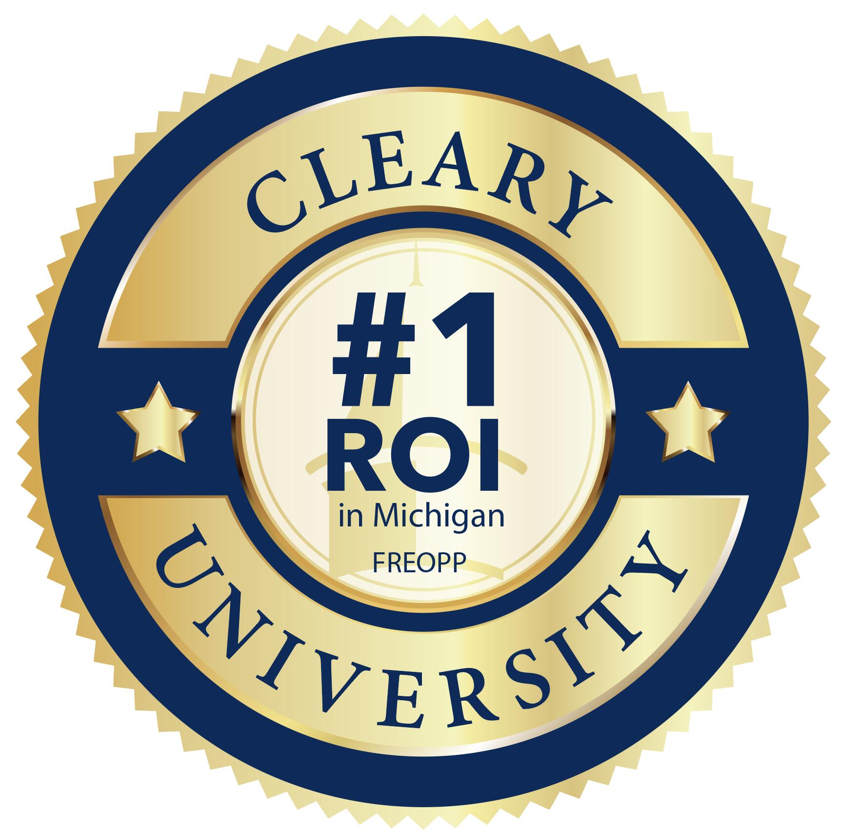 Cleary University #1 in Michigan for return on investment