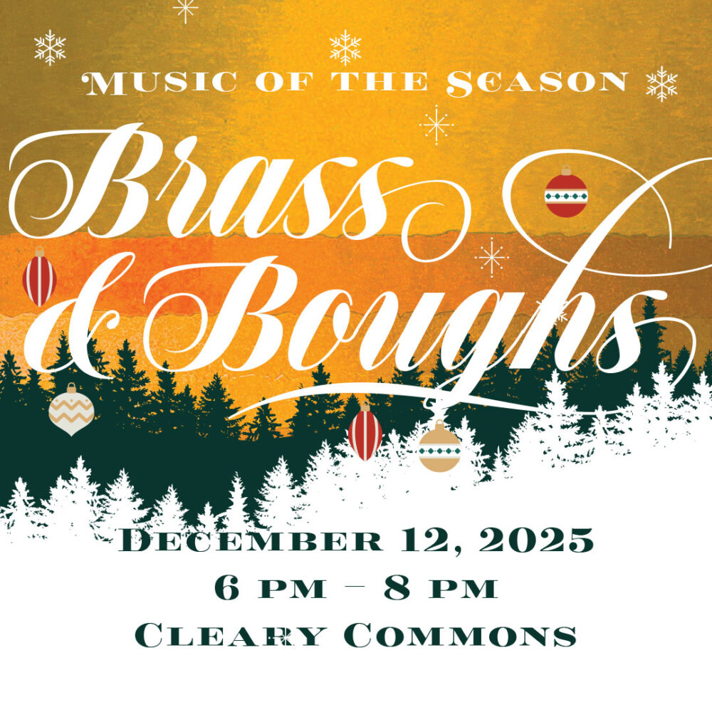 Attend the Brass & Boughs Holiday Concert at Cleary University